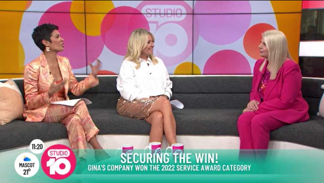 Gina on Studio 10 - Nepean Regional Security